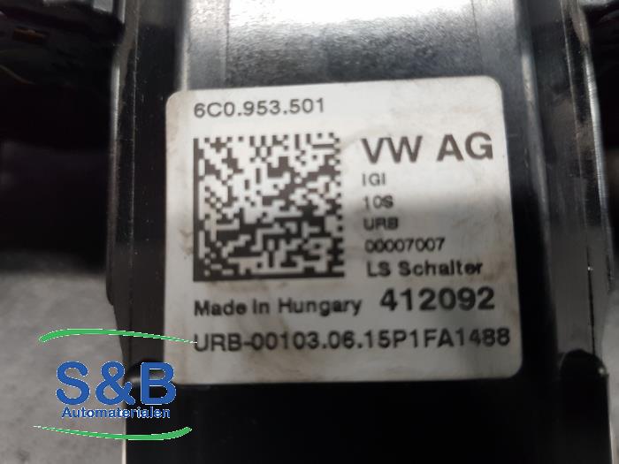 Combischakelaars Stuurkolom met artikelnummer 6C0953513 voorraad