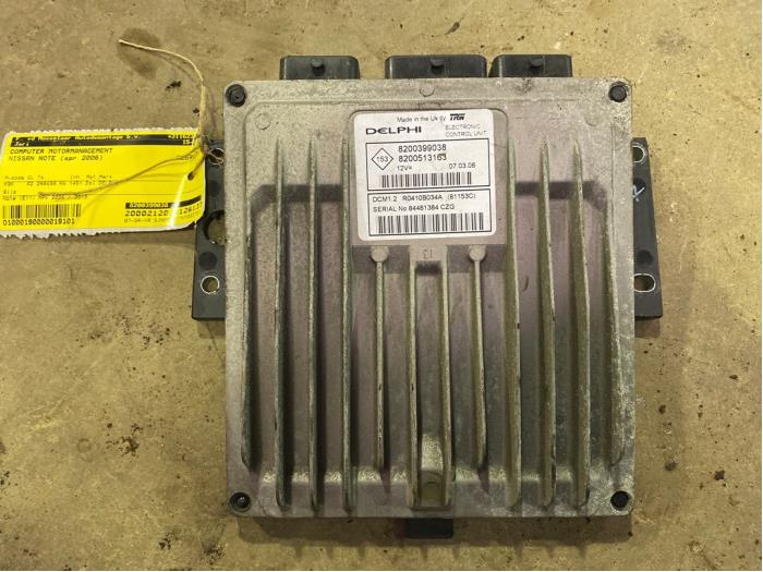 Nissan Note Computers Motormanagement voorraad