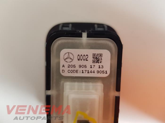 Schakelaar achterklep Mercedes C Estate C-250 CDI BlueTEC, C-250 d 2.2 ...