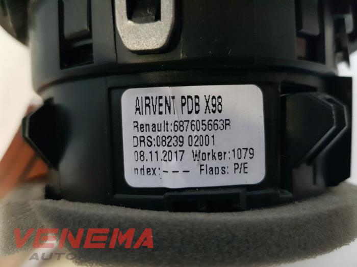 Luchtrooster Dashboard Renault Clio IV Estate/Grandtour 0.9 Energy TCE ...
