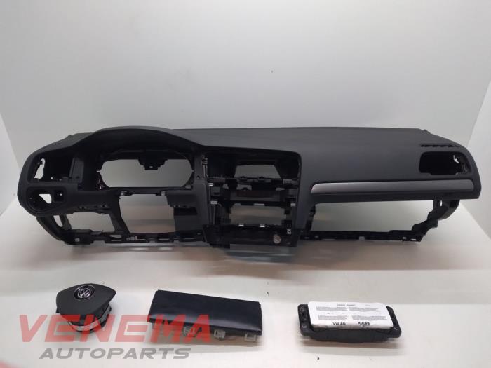 Airbag set + dashboard Volkswagen Golf VII 1.2 TSI 16V - 5G0880201C