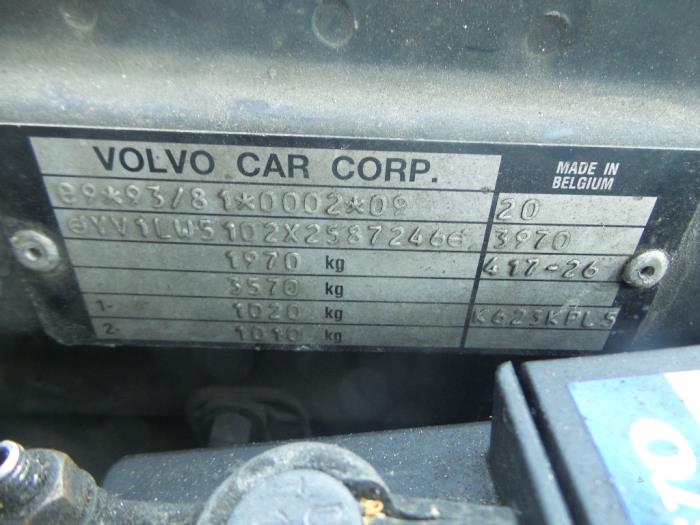 Gebruikte Volvo V70 (GW/LW/LZ) 2.5 10V Stoel links - Autorecycling N ...