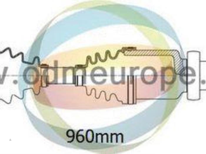 Nieuwe Volvo V50 Aandrijfas rechts-voor - 30640878 - Gebr. Opdam B.V ...