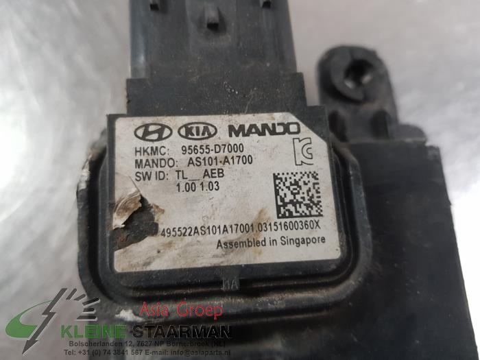 Radar sensor Hyundai Tucson 1.7 CRDi 16V 2WD - 95655D7000 MANDO