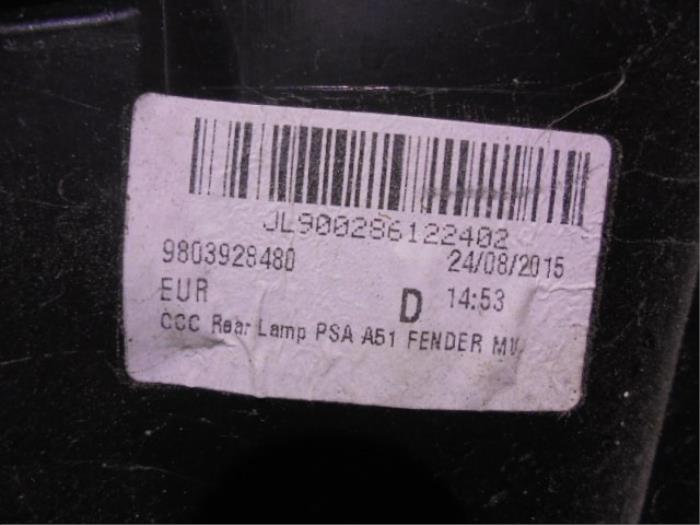 Achterlicht rechts Citroen C3 1.0 Vti 68 12V - 9803928480 VALEO