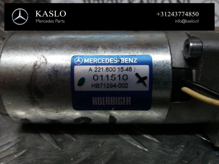 Achterklep motor Mercedes S - A2218001548 HOERBIGER