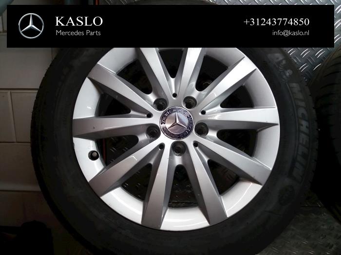 Velgen set + banden - A2464010202 Lichtmetaal MERCEDES