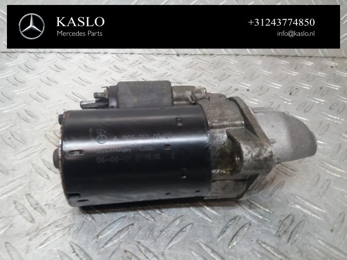 Startmotor Mercedes SLK 1.8 200 K 16V - A0051513901 271944 BOSCH
