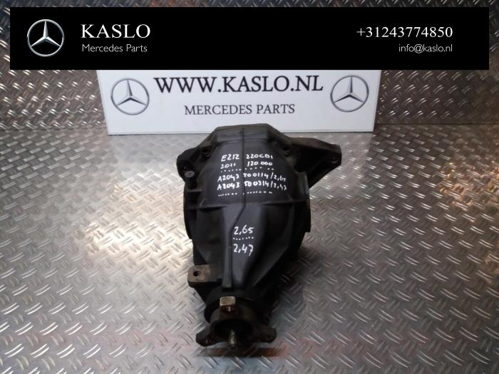 Differentieel achter Mercedes E E-220 CDI 16V BlueEfficiency ...