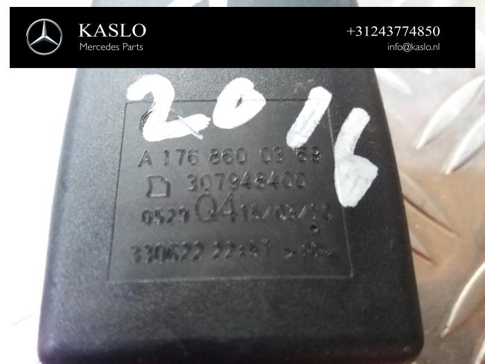 Veiligheidsgordel Insteek links-achter Mercedes A 1.5 A-180 CDI, A-180d ...