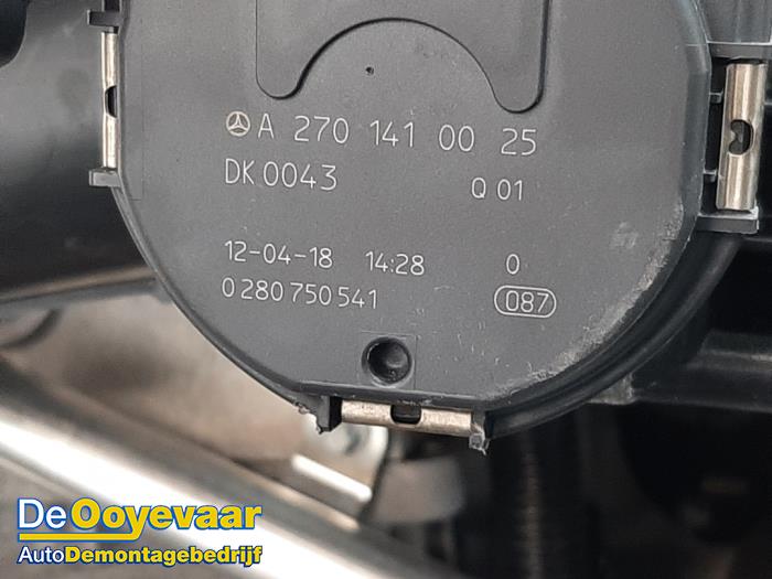 Motor Mercedes B 1.6 B-200 BlueEFFICIENCY Turbo 16V - A2701410025 270910