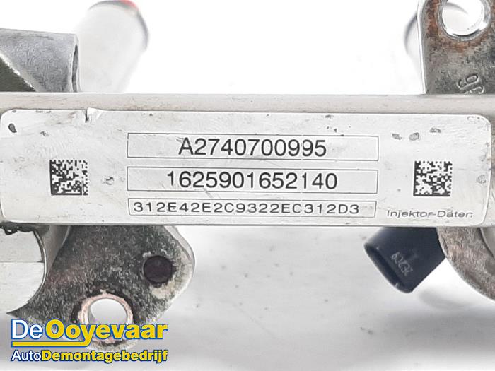 Galerij (Injectie) Mercedes C C-300 2.0 Turbo 16V 4-Matic - A2740700995 ...