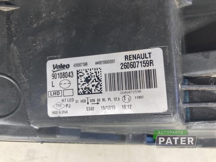 Koplamp links Renault Megane IV Estate 1.3 TCE 160 16V - 260607159R VALEO