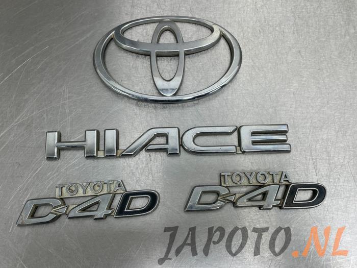 Emblème Toyota Hiace