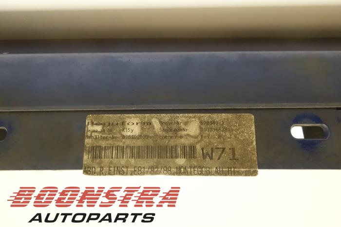 Zijskirt rechts BMW 1 serie 118d 16V A51 - 51778037454