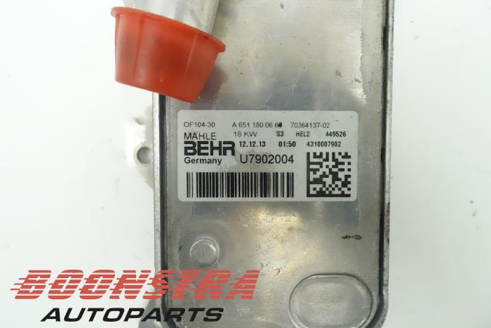 Oliekoeler Mercedes C C-250 2.2 CDI 16V BlueTEC, C-250d - A0995002500 ...