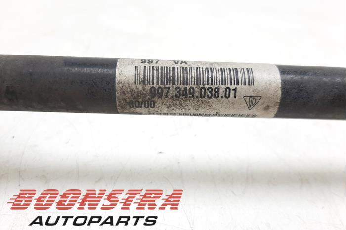 Gebruikte Porsche 911 (997) 3.8 24V Carrera 4S Aandrijfas rechts-voor ...