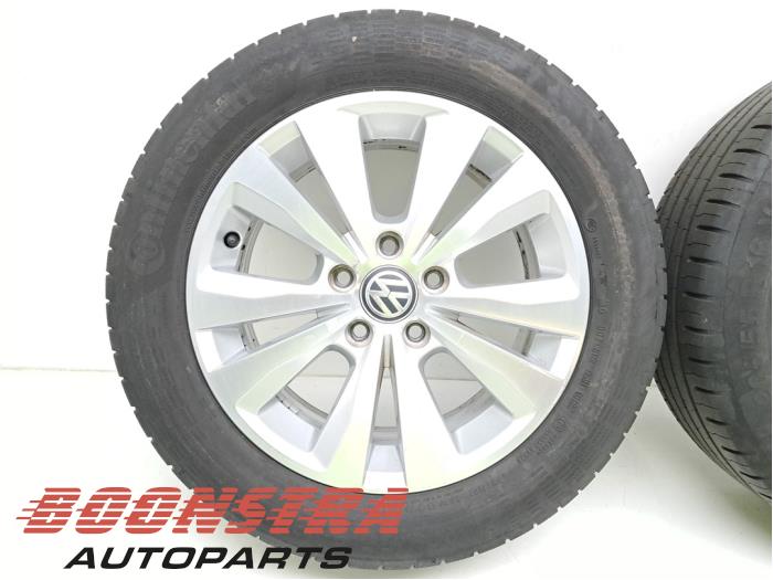 Velgen set + banden Volkswagen Golf VII 1.0 TSI 12V BlueMotion ...