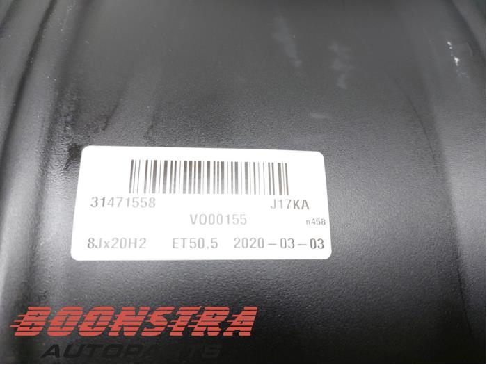Velgen set Volvo XC40 1.5 T5 Twin Engine 16V - 2912102 Lichtmetaal BORBET
