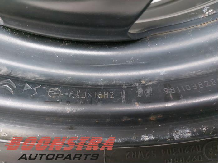Velg + Band Citroen C3 1.2 Vti 12V PureTech - 9811038280 Staal KLEBER