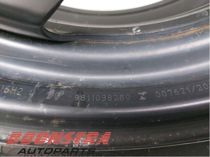 Velg + Band Citroen C3 1.2 Vti 12V PureTech - 9811038280 Staal KLEBER