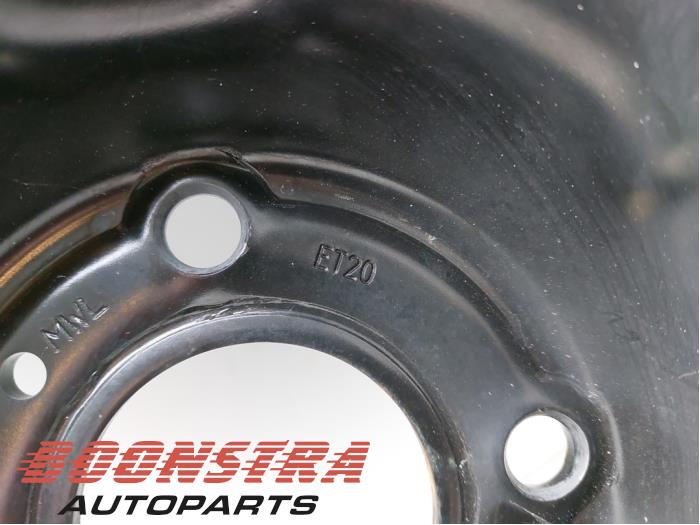 Velg + Band Citroen C3 1.2 Vti 12V PureTech - 9811038280 Staal KLEBER