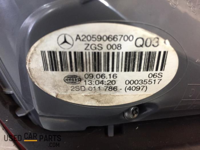 Gebruikte Mercedes C C-63 S AMG 4.0 V8 Biturbo Achterlicht links ...