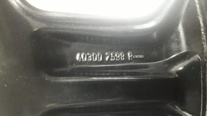 Velg Renault Kadjar 1.2 Energy TCE 130 - 403007598R Lichtmetaal RENAULT