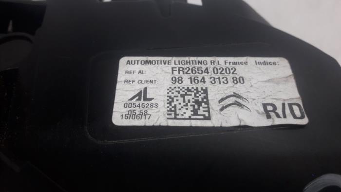 Achterlicht rechts Citroen C4 Grand Picasso 1.6 BlueHDI 120 ...