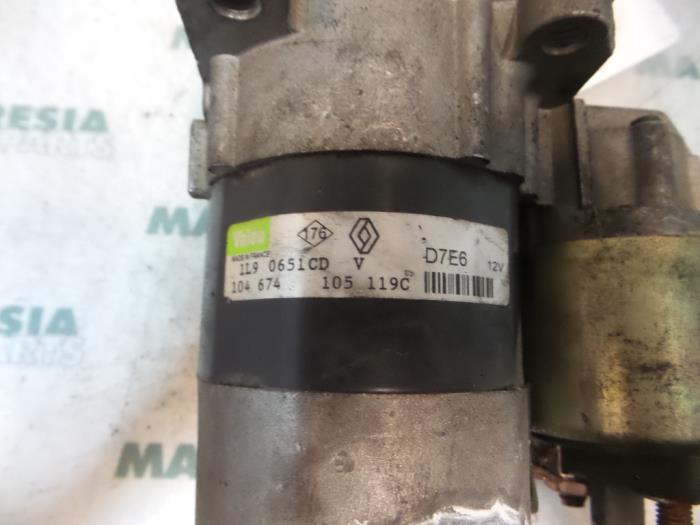 Startmotor Renault Clio II 1.4 16V Si - 8200049826 K4JA VALEO
