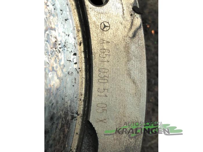 Dubbele massa vliegwiel Mercedes Sprinter 5t 513 CDI 16V - A6510305105X ...