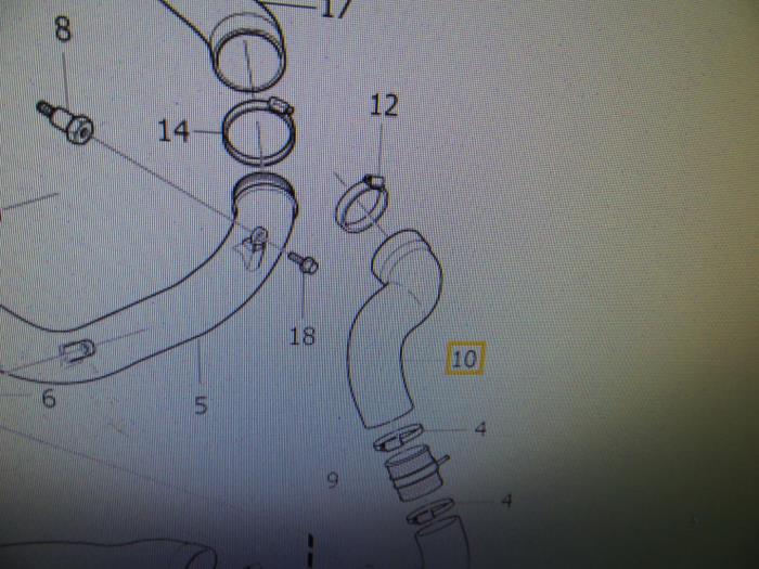 Gebruikte Volvo XC60 (DZ) 2.4 D3/D4 20V AWD Intercooler Slang ...