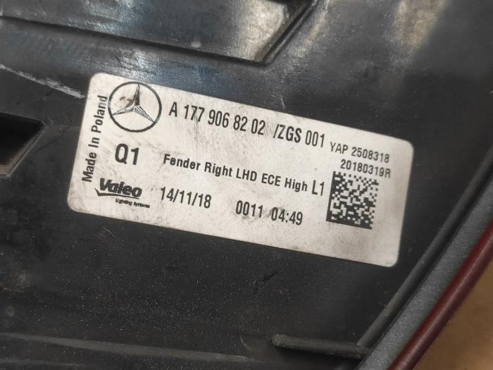 Achterlicht rechts Mercedes A 1.3 A-200 Turbo 16V - A1779068202 VALEO
