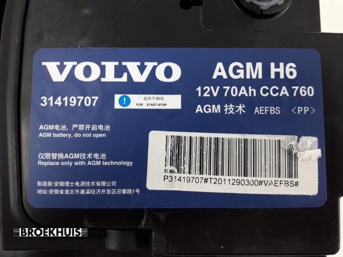 Accu - 31419707 VOLVO - Autobedrijf Broekhuis B.V.