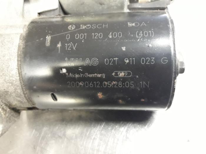 Gebruikte Volkswagen Fox (5Z) 1.2 Startmotor - 02T911023G - Autobedrijf ...