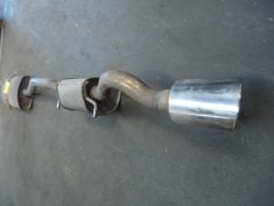 Uitlaat Midden+Einddemper Mercedes B 1.7 B-170 16V - A1694910700