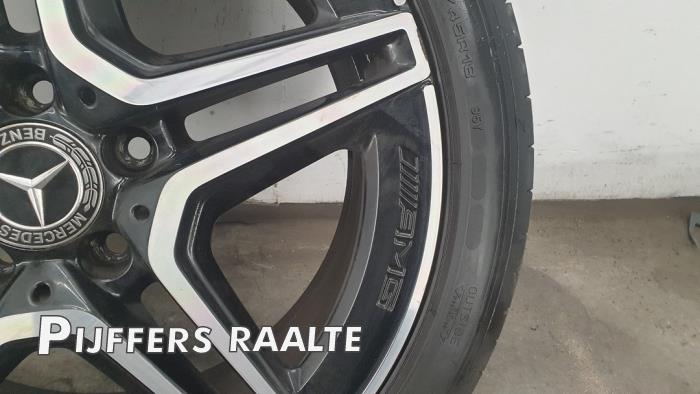 Velg + Band Mercedes CLA 1.3 CLA-200 Turbo 16V - 1774011500 Lichtmetaal ...