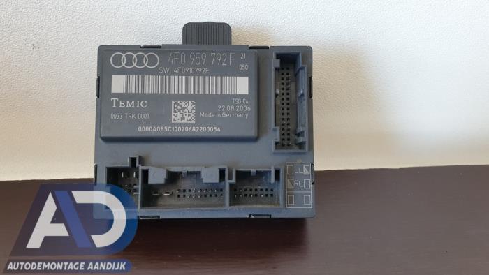 Audi A6 Comfort Modules voorraad | Onderdelenlijn.nl