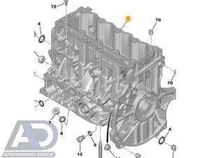 Peugeot 307 Motor Onderblokken voorraad | Onderdelenlijn.nl