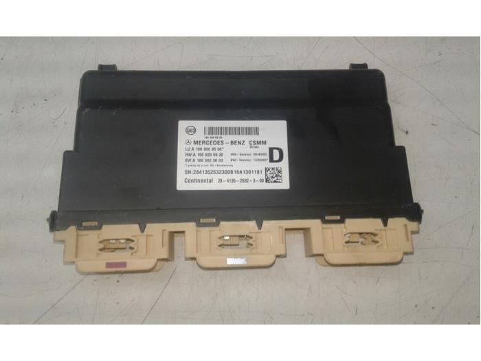 MERCEDES-BENZ Kiti valdymo blokai 1669008506 17378514 - Naudotos dalys ...