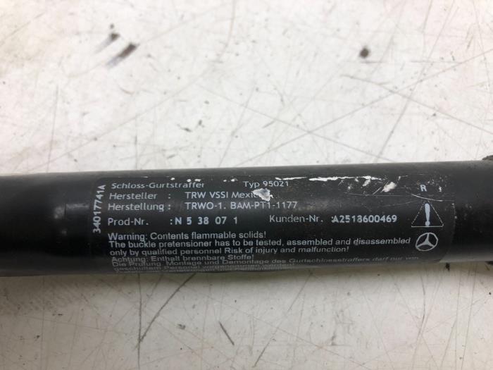 MERCEDES-BENZ Diržo įtempėjas 2518600469 17324637 - Naudotos dalys ...