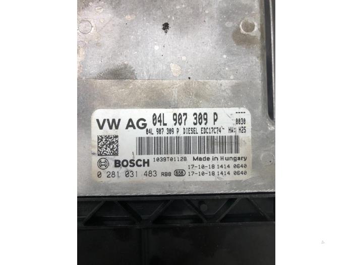 VW TIGUAN (AD1) (2016-present) Engine Control Unit ECU 04L907309P ...