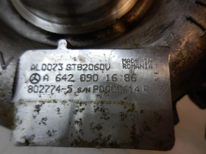 Turbo Mercedes ML III 3.0 ML-350 BlueTEC V6 24V 4-Matic - 6420901686 642826