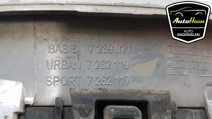 Grille BMW 1 serie 114i 1.6 16V - 51137239021 - AutoHam