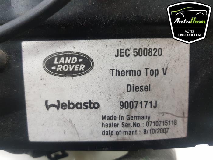 Standkachel Landrover Range Rover Sport 2.7 TDV6 24V - AH2270G308AH