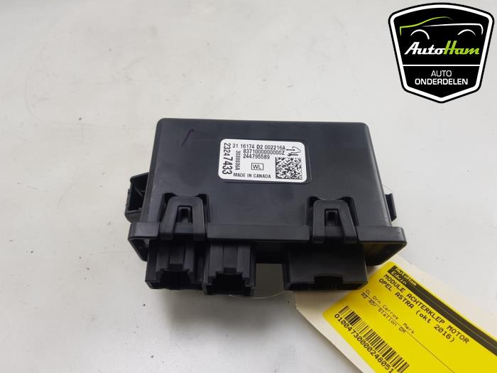 Opel Astra Modules achterklep motor voorraad | Onderdelenlijn.nl