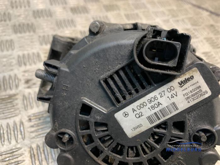 Dynamo Mercedes Sprinter 3,5t 319 CDI,BlueTEC V6 24V - A0009062700 ...