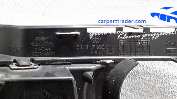 Gebruikte BMW 3 serie Touring Bumper Rooster - 51117396878