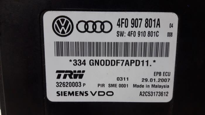 Handrem Module Audi A6 Avant 2.4 V6 24V - 4F0910801B SIEMENS
