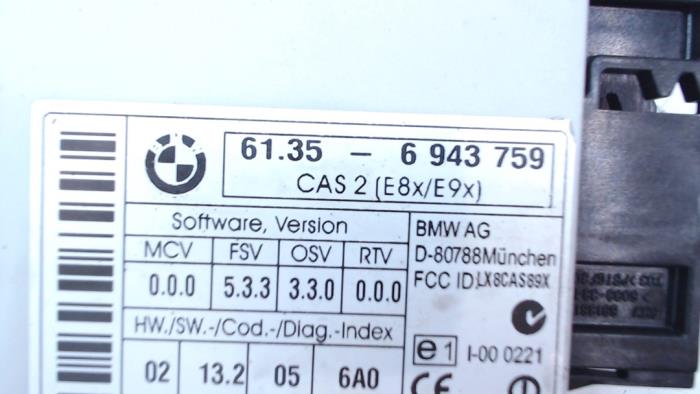 Immobiliser module BMW 1 serie 120i 16V - 61356943759